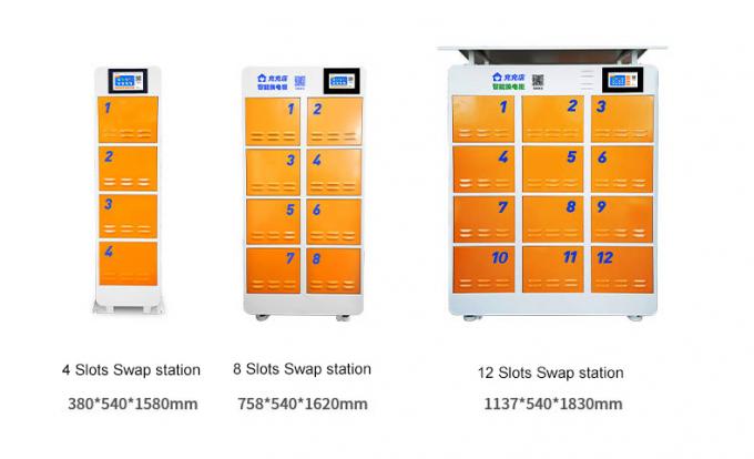 Waterproof Battery Smart Swap Station , NCM Ev Battery Exchange Station ...